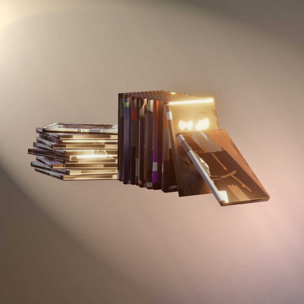 CD & DVD Stacks (for Display Cube Set 02) – Life Is Strange Fans