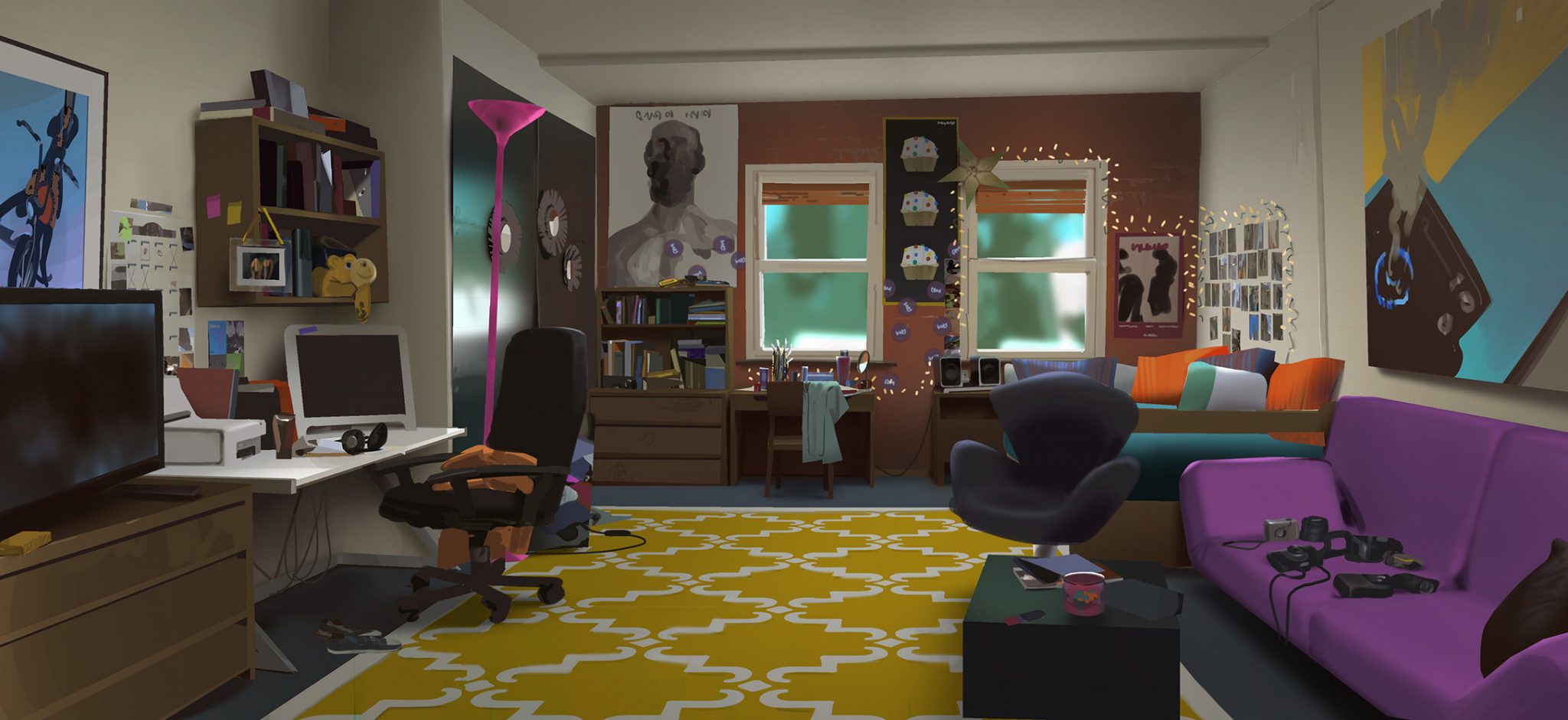 Victoria's Dorm Room Concept Art – Life Is Strange Fans
