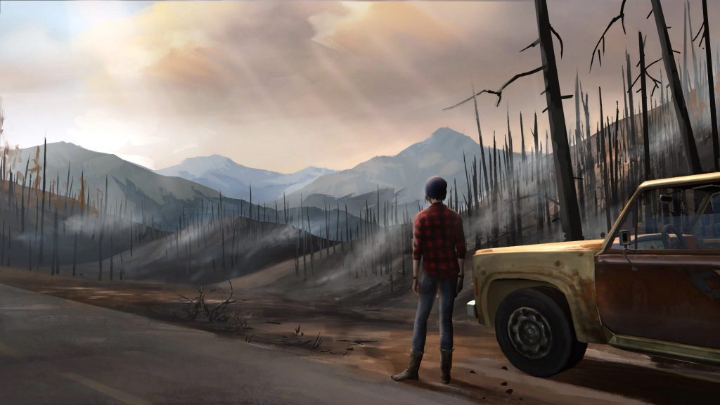 The Burned Forest Concept Art (Life Is Strange: Before The Storm ...