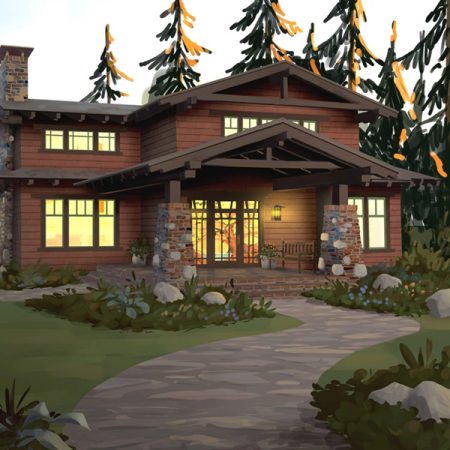 Rachel's House, Exterior Concept Art (Life Is Strange: Before The Storm ...