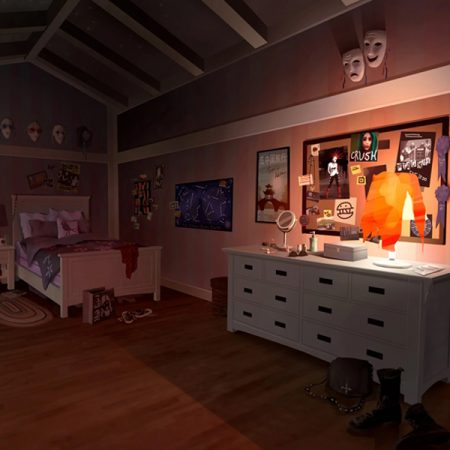 #110 - Concept Art Collection (Before The Storm) - Rachel's Bedroom ...