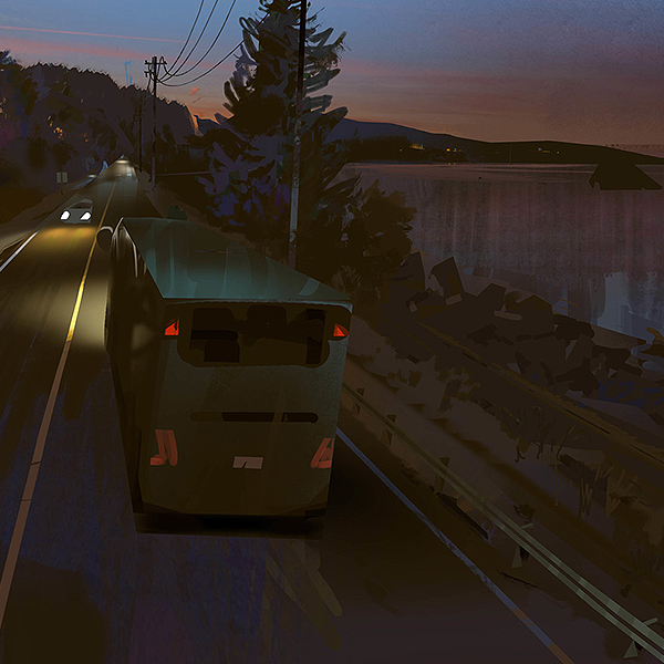Bus Trip Concept Art – Life Is Strange Fans