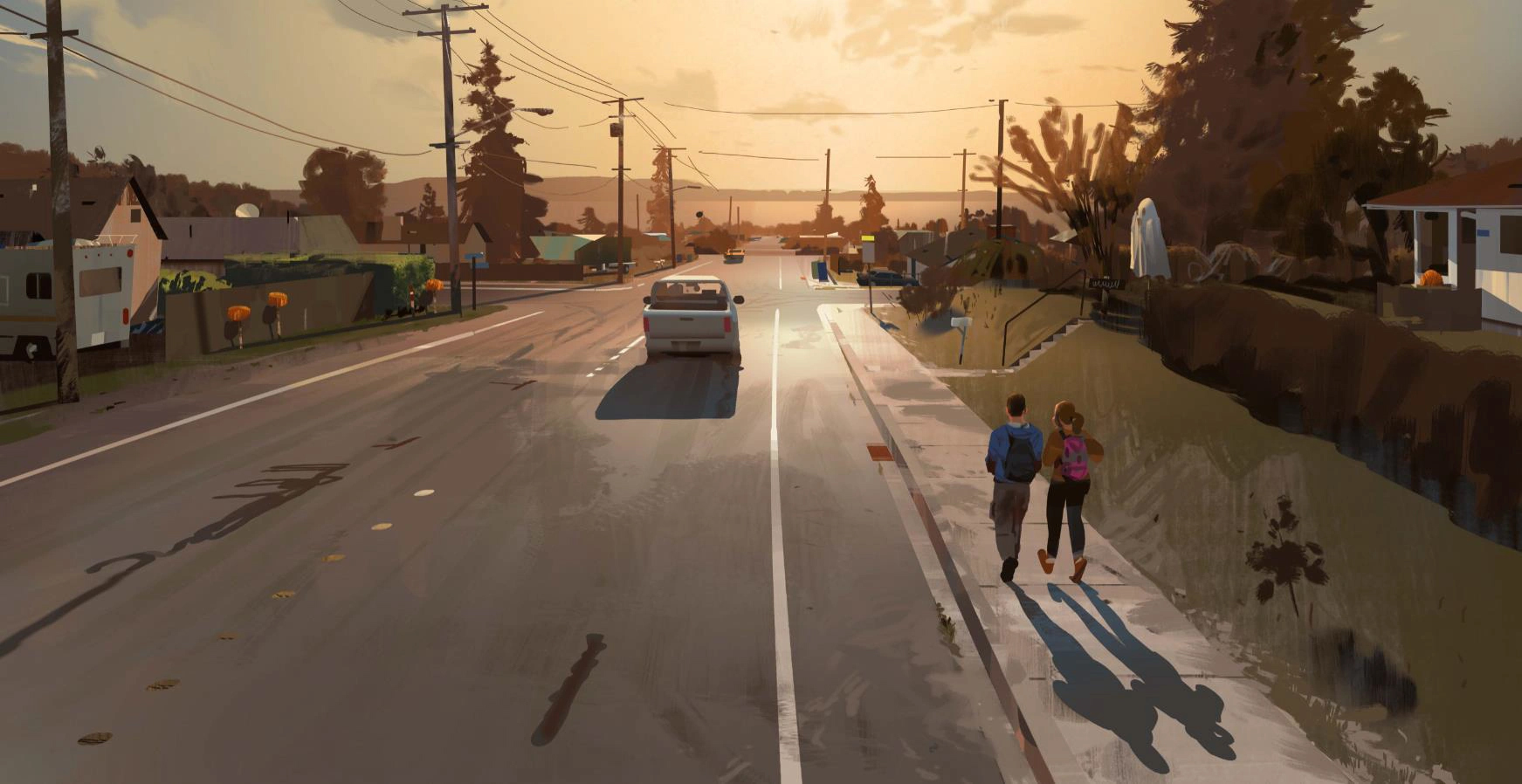 Seattle Street Concept Art – Life Is Strange Fans