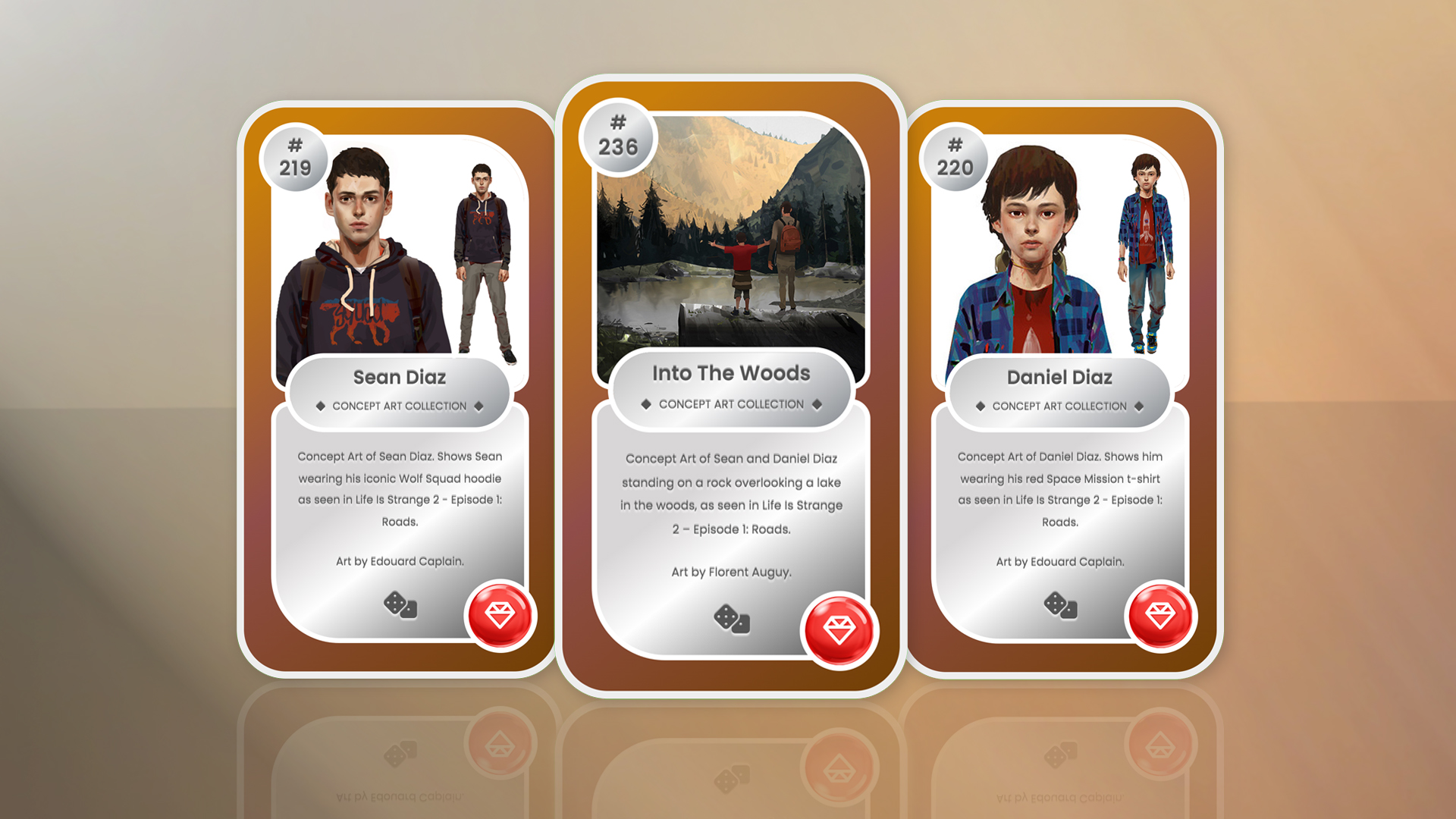 #226 - Concept Art Collection (Life Is Strange 2) - Hannah Reyome ...