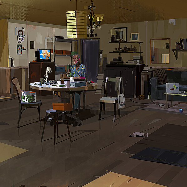 Merrill's House - Living Area (Interior) Concept Art – Life Is Strange Fans