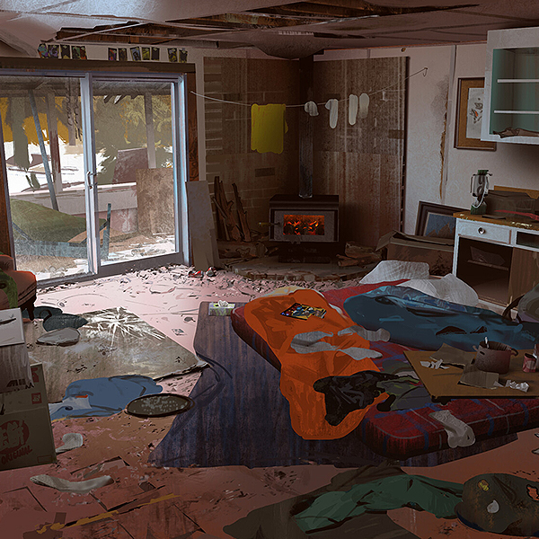 #245 - Concept Art Collection (Life Is Strange 2) - Snow House ...