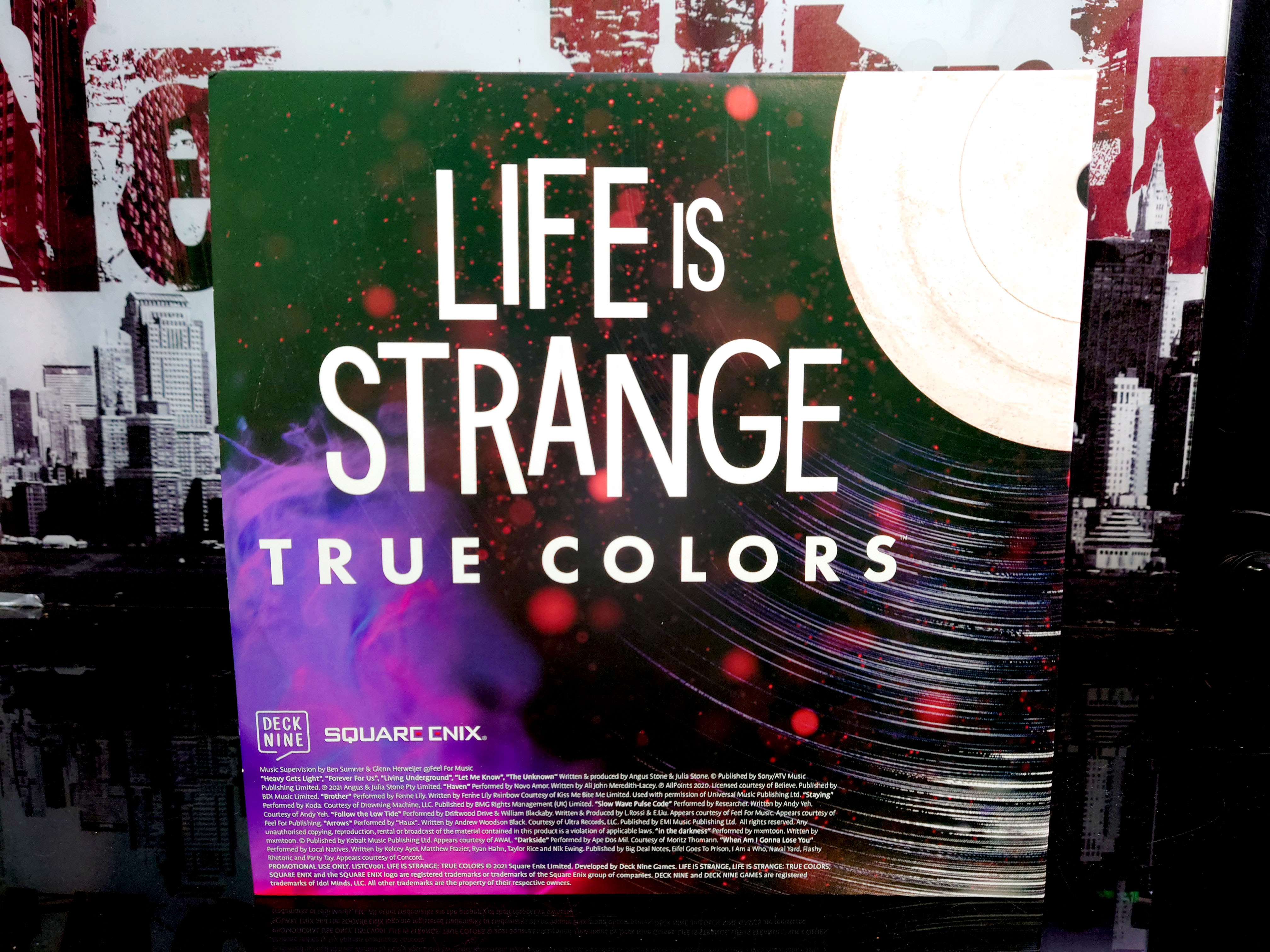 True Colors Vinyl Giveaway – Life Is Strange Fans
